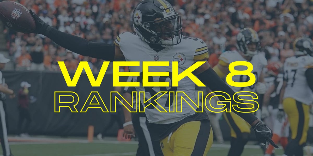 Week 8 IDP Rankings - by Jase Abbey - The IDP Show