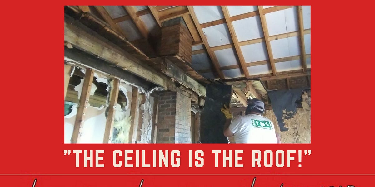 The Ceiling Is The Roof! - by Noah Coley