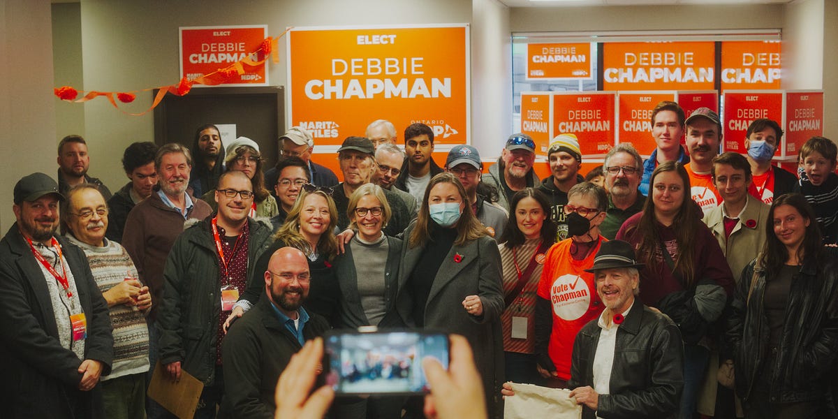 Debbie Chapman dishes on NDP dissent in Kitchener