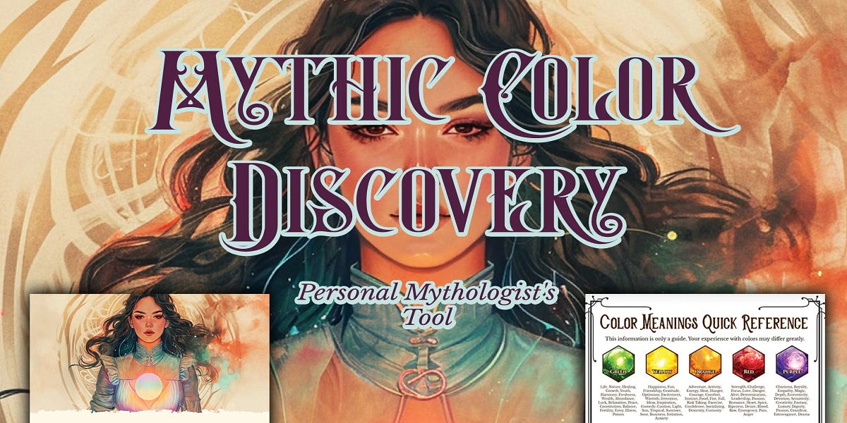 Worksheet: Mythic Color Discovery - by Sidian M.S. Jones