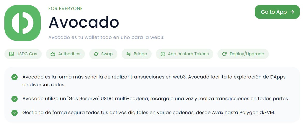 🥑Avocado: todo en una para la web 3 🥑 (I)