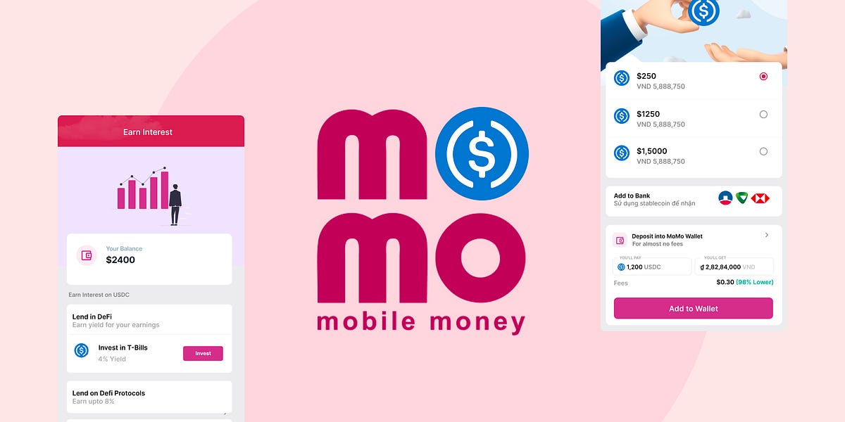 How Vietnam’s MoMo wallet can double its revenue using USDC