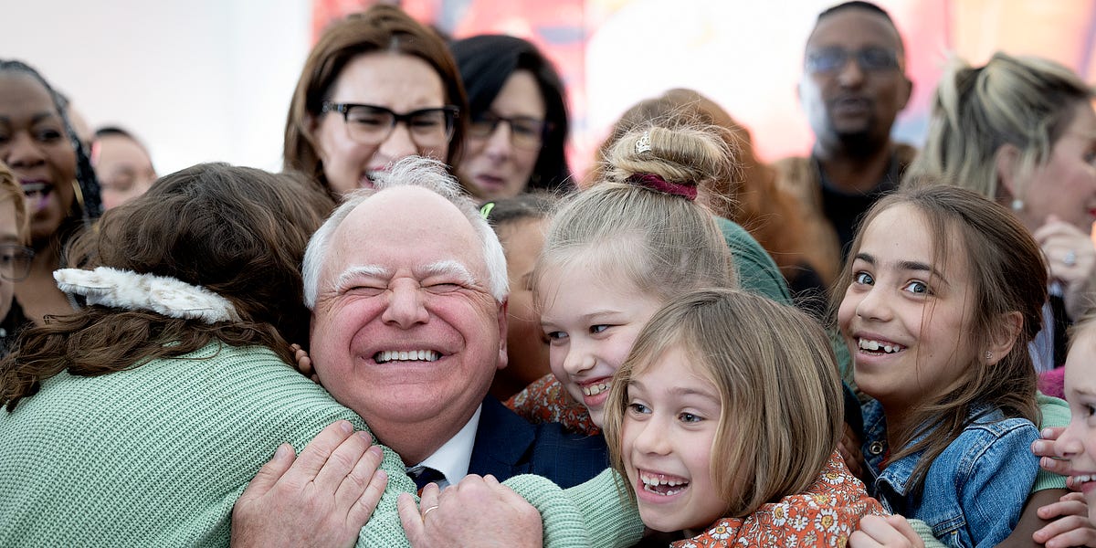 Tim Walz Is the Weird One, Because He’s Normal