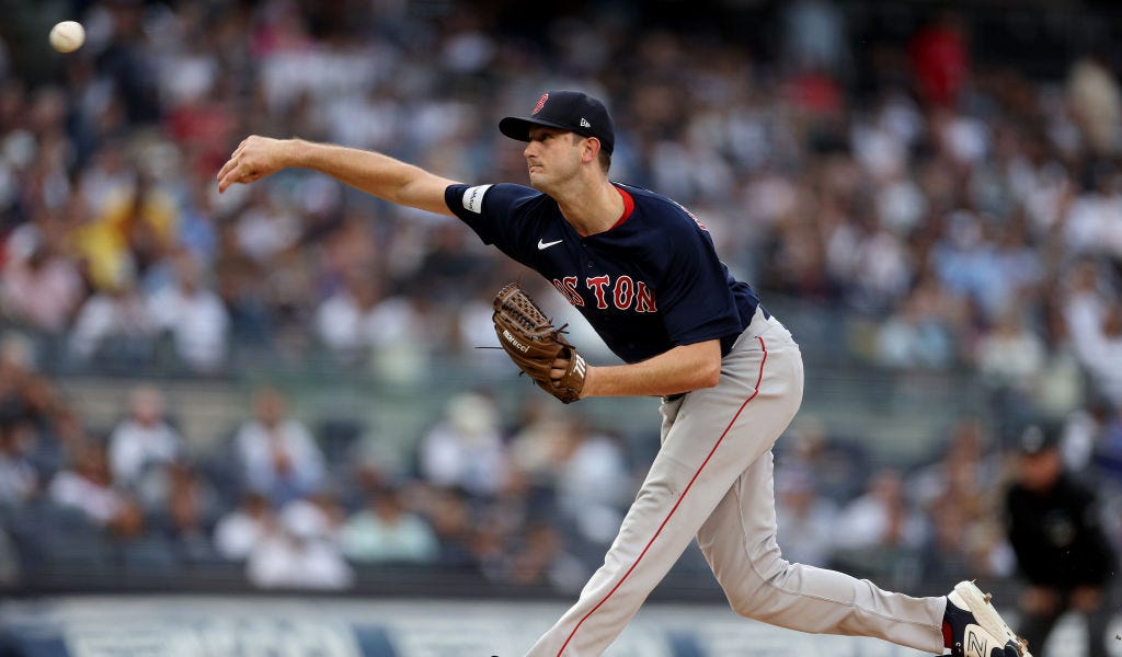 Garrett Whitlock leaves start after just 1 inning