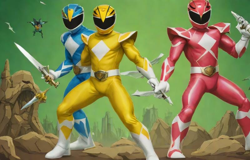 POW-er rangers - The Oak Bloke’s Substack