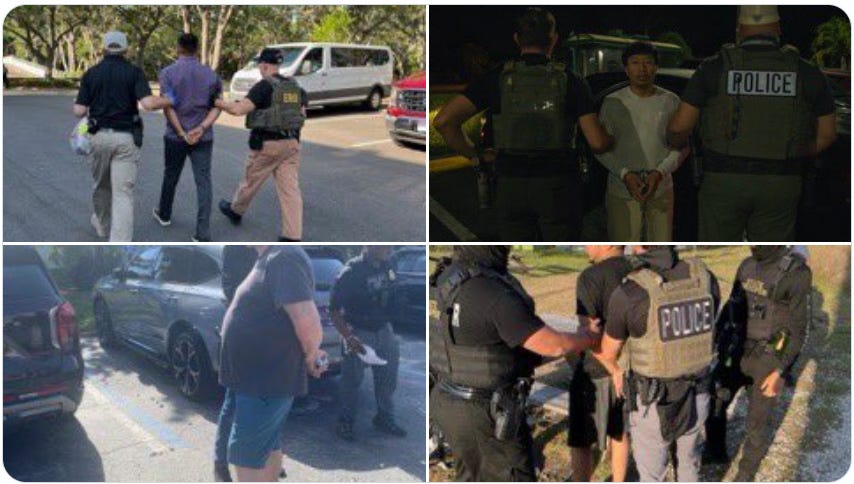 “Operation Tidal Wave” Leads to Approximately 800 Arrests of Illegals ...