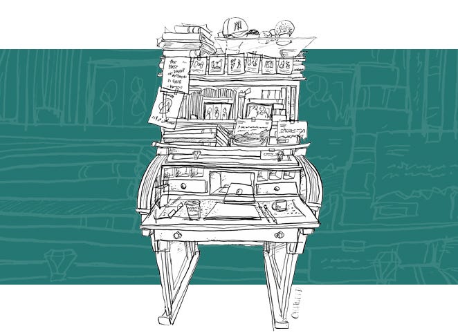 #16: The Magical Writing Desk - by Jason Chatfield