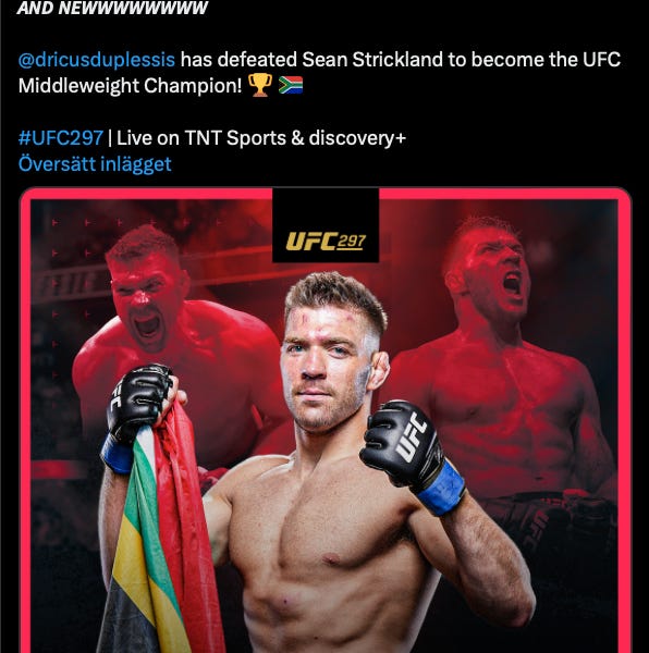 Dricus Du Plessis - UFC's New Middleweight Champion