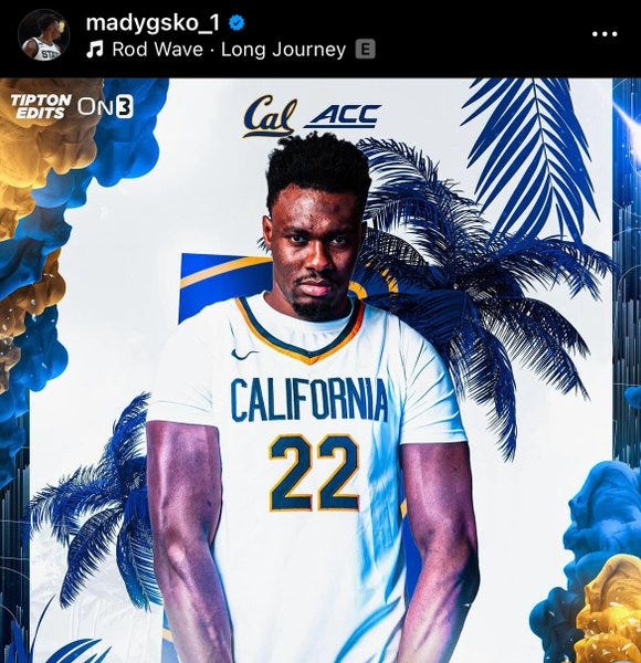 Mady Sissoko is a California Golden Bear
