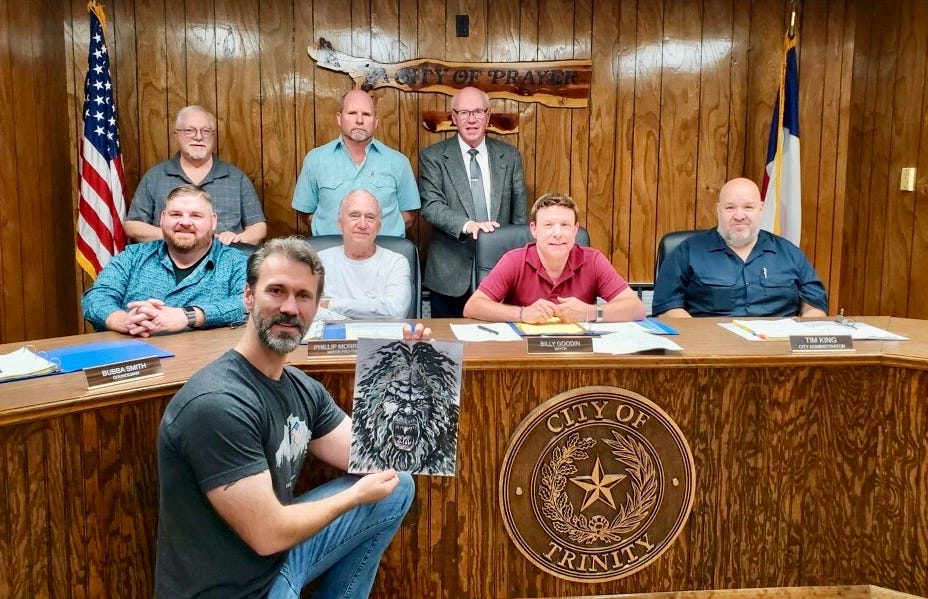 Let's Make it Official - THE BEAST OF TRINITY TEXAS
