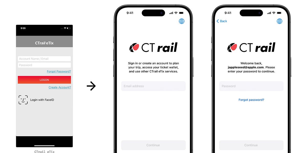CTrail's mobile app is outdated, confusing, and inaccessible. So I redesigned it