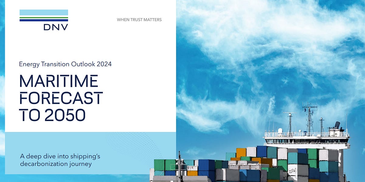 🌿 10 Must-Knows from DNV Maritime Forecast 2050 Report