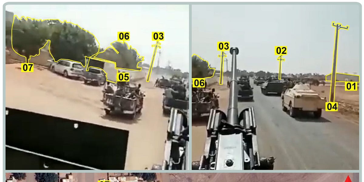 Armored column preparing for patrol - by Mustafa