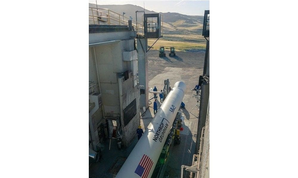 NOC Successfully Completes First Qualification Test of New Rocket Motor ...