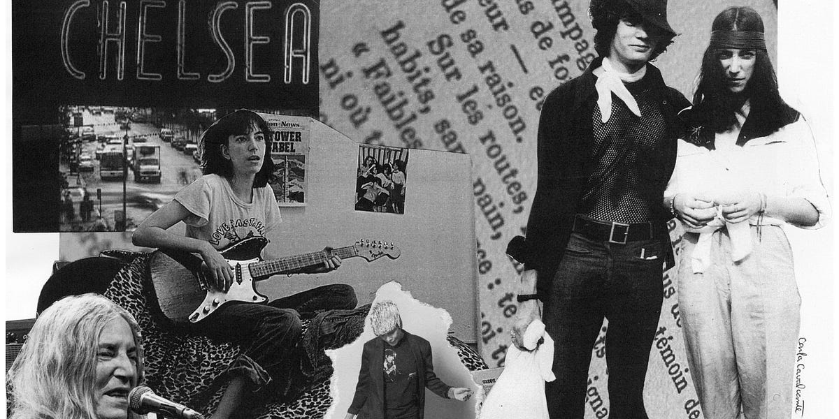 A collage can also become a song - Leticia Maura