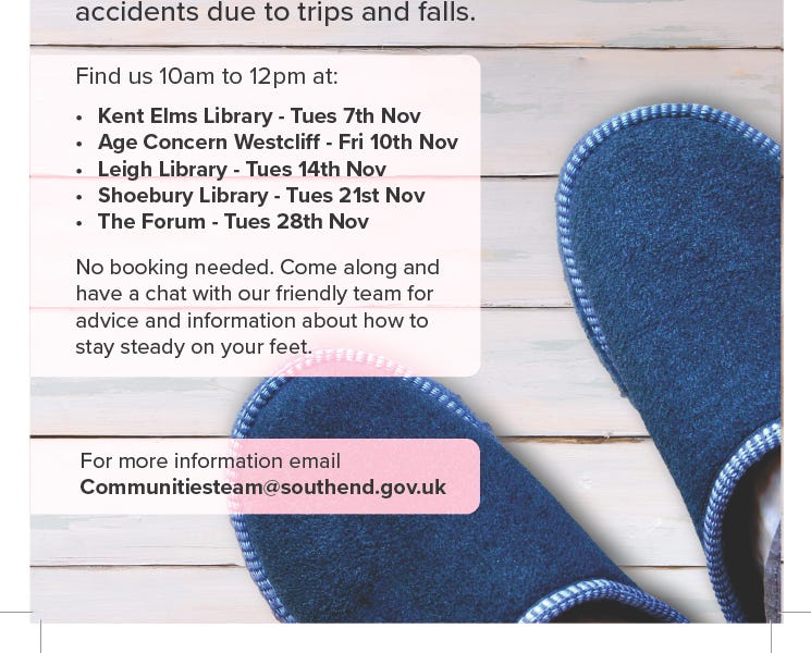 Slipper swap project aims to reduce trips and falls 📍🥿