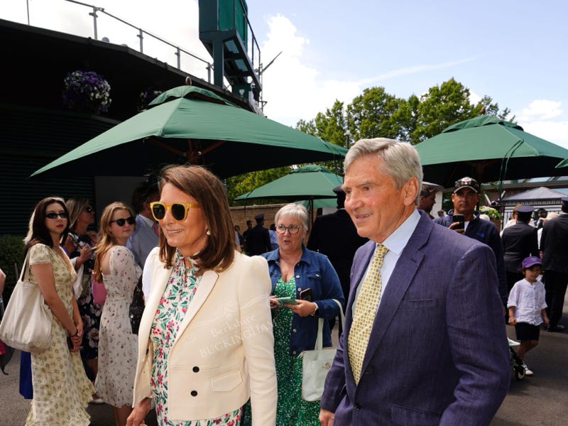 The Middletons at Wimbledon - by Jane Barr