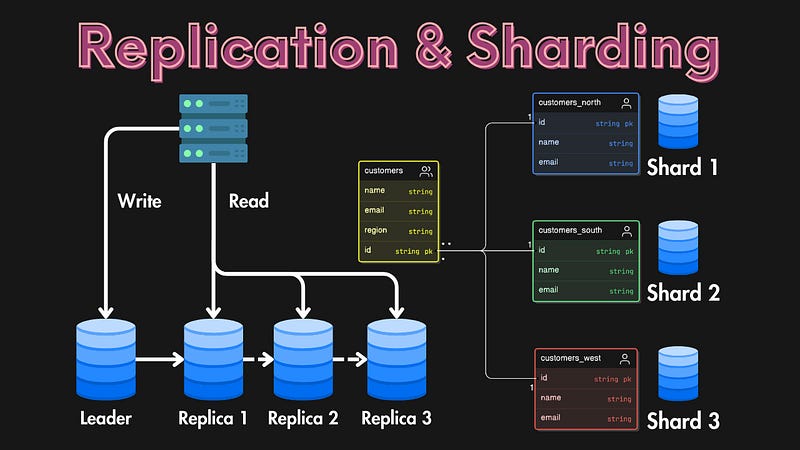 System Design Basics - Database Replication & Sharding