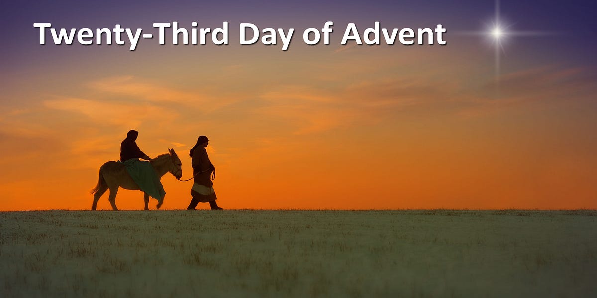 Advent: Day 23 ― Why Are You Here? - by Pastor Randy Booth