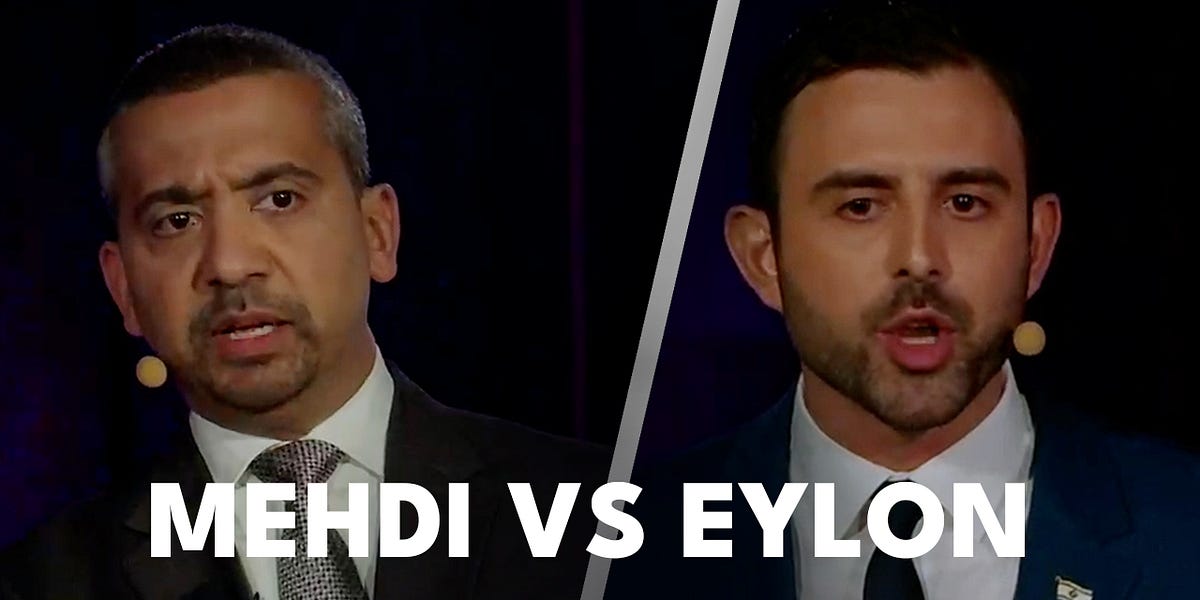 FULL DEBATE: Watch Mehdi Clash With Ex-Israeli Government Spokesperson Eylon Levy