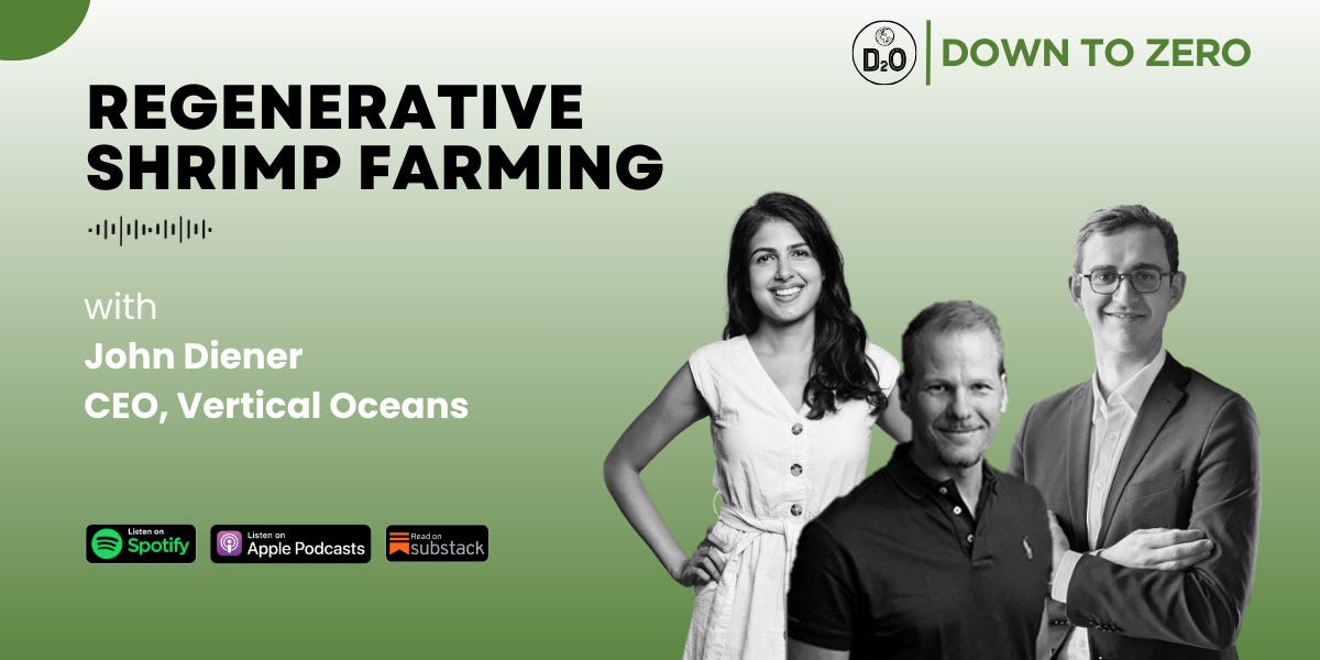 Regenerative Shrimp Farming - Down to Zero with John Diener, CEO of ...