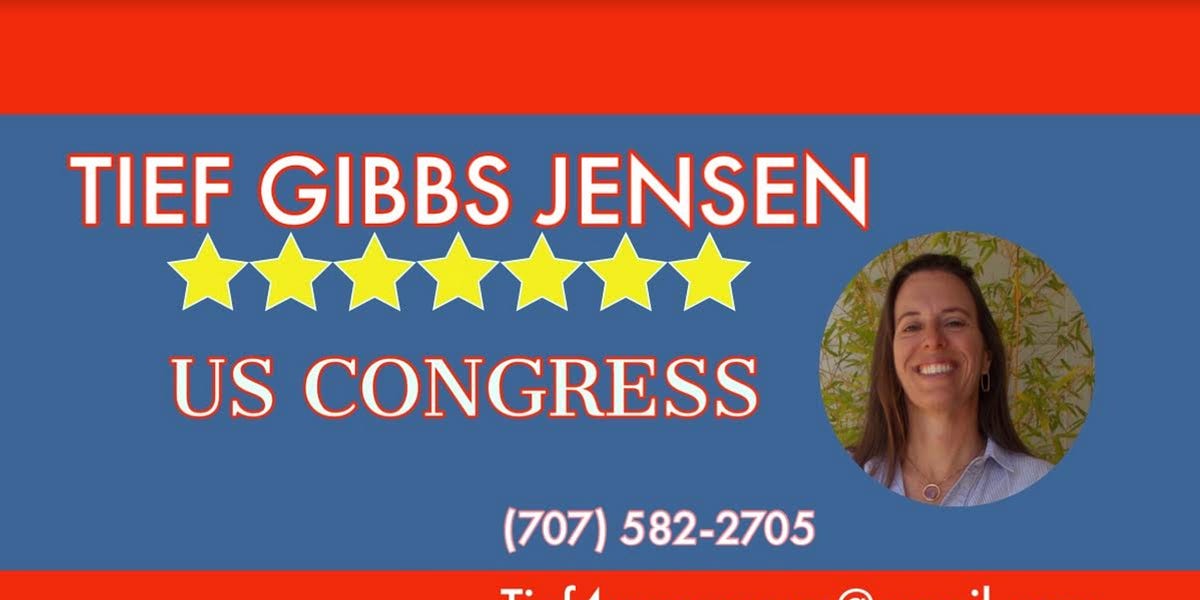Tief Gibbs Jensen for US Congress. Free Now Foundation hosts Naomi Wolf ...