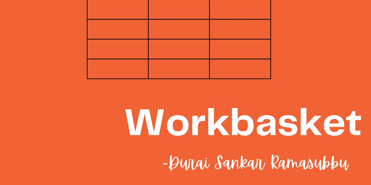 Architecture behind Worklist & Workbasket DB Tables