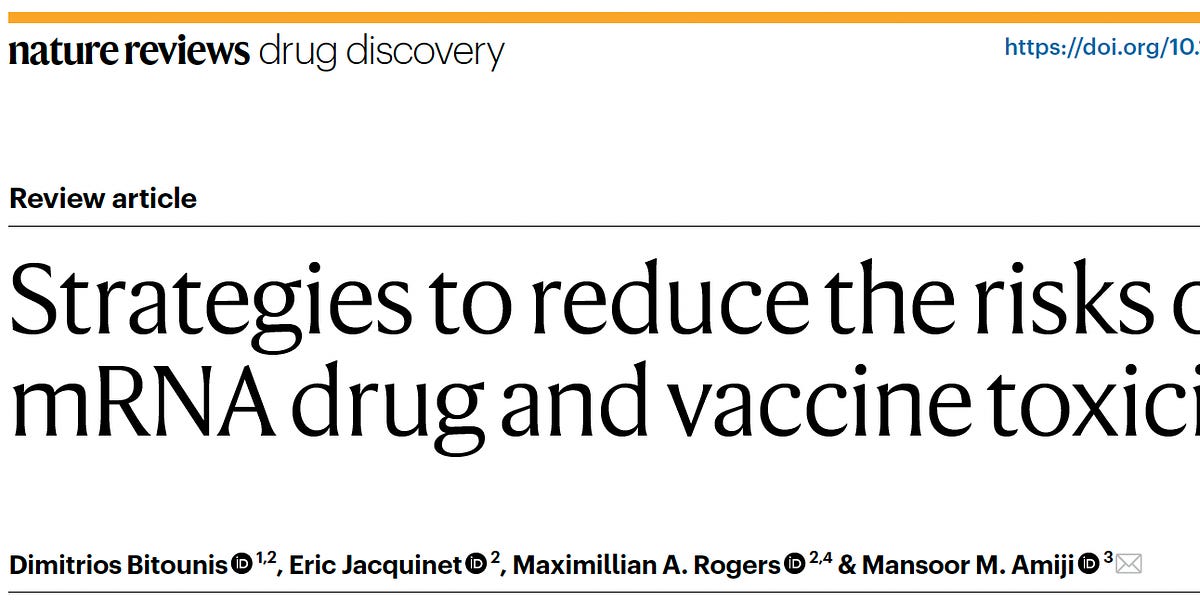 Review and Commentary: "Strategies to reduce the risks of mRNA drug and ...