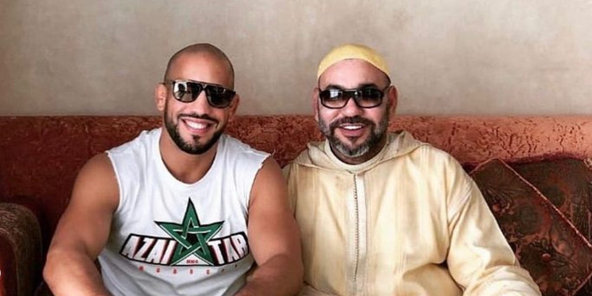 The Earthquake, Morocco's King and the MMA fighters