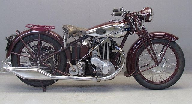 History of Ariel Motorcycles - by Milo Denison