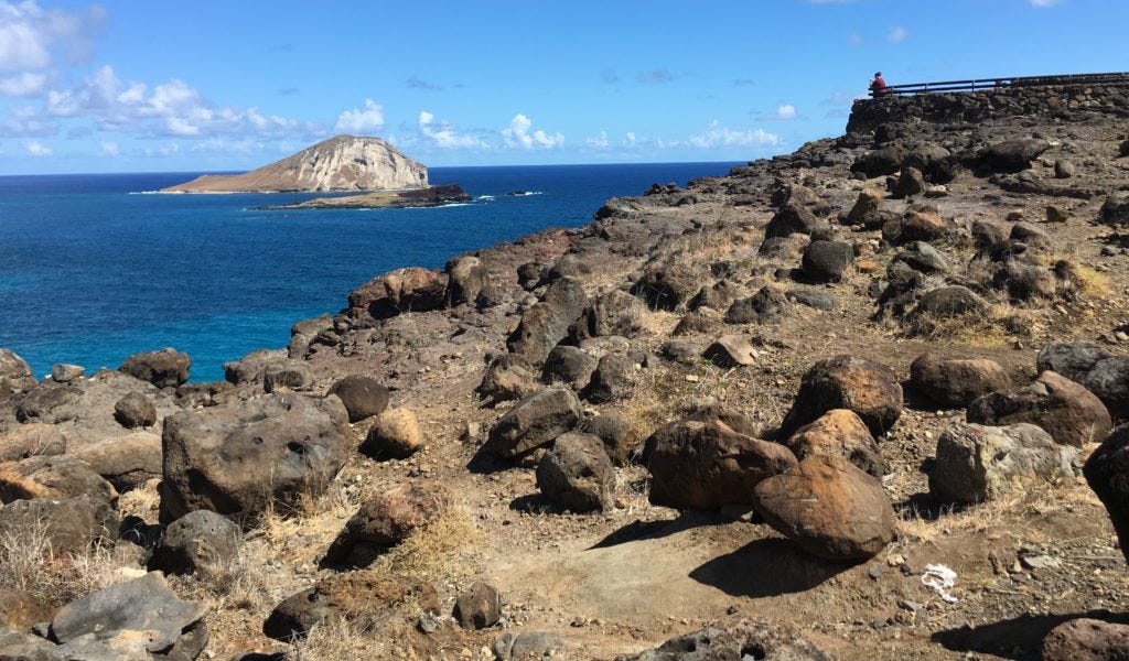 Makapu’u Point Lookout and Lighthouse on Oahu, Hawaii