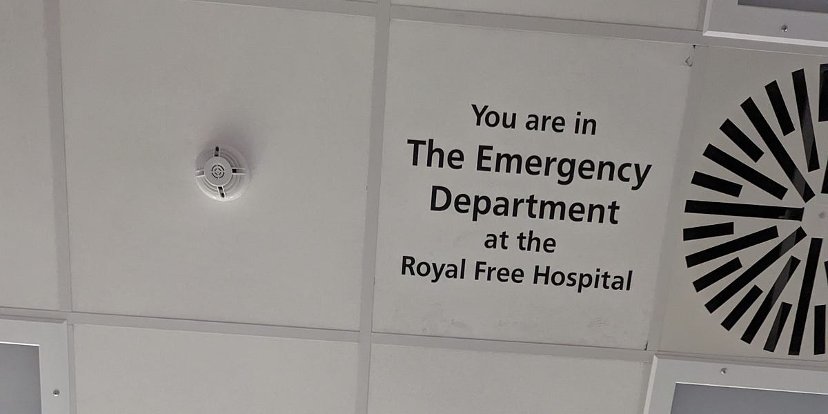 The one where I nearly died - Maria Ingram