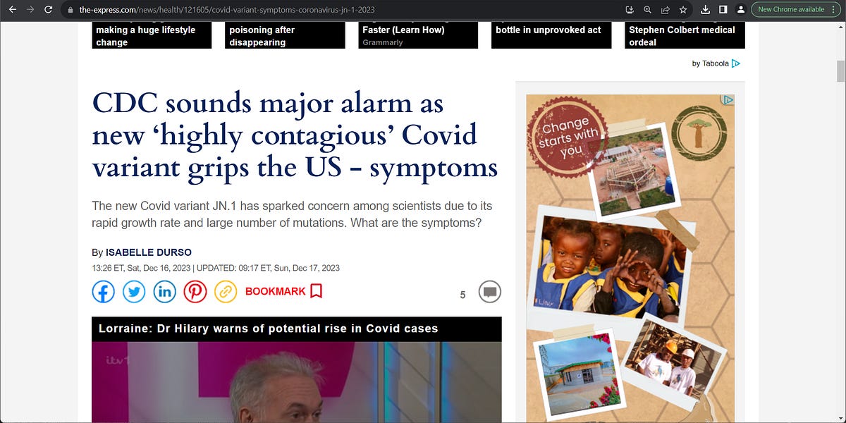'CDC sounds major alarm as new ‘highly contagious’ Covid variant grips ...