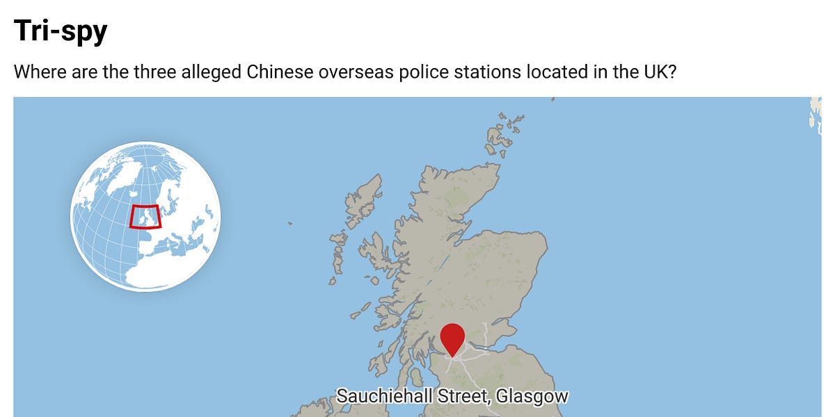 Foreign Secretary and G7 on China, Indo Pacific tour, Chinese police stations