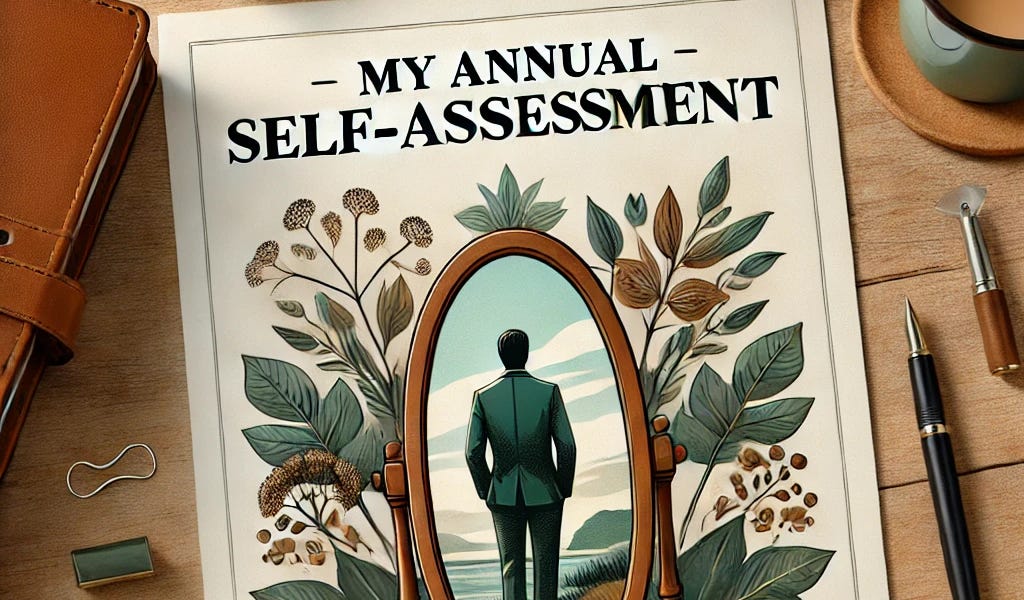 Now is the Time for my Annual Self-Assessment
