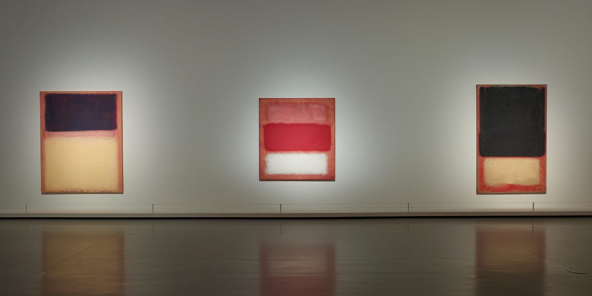 Mark Rothko at Fondation Louis Vuitton - by Valentina Rosas