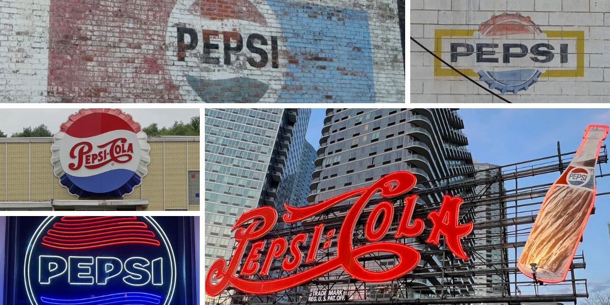 Pepsi's new retro logo and the evolution of an icon as seen on the ...