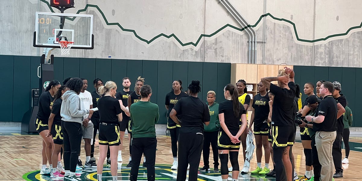First Notes from Seattle Storm Training Camp