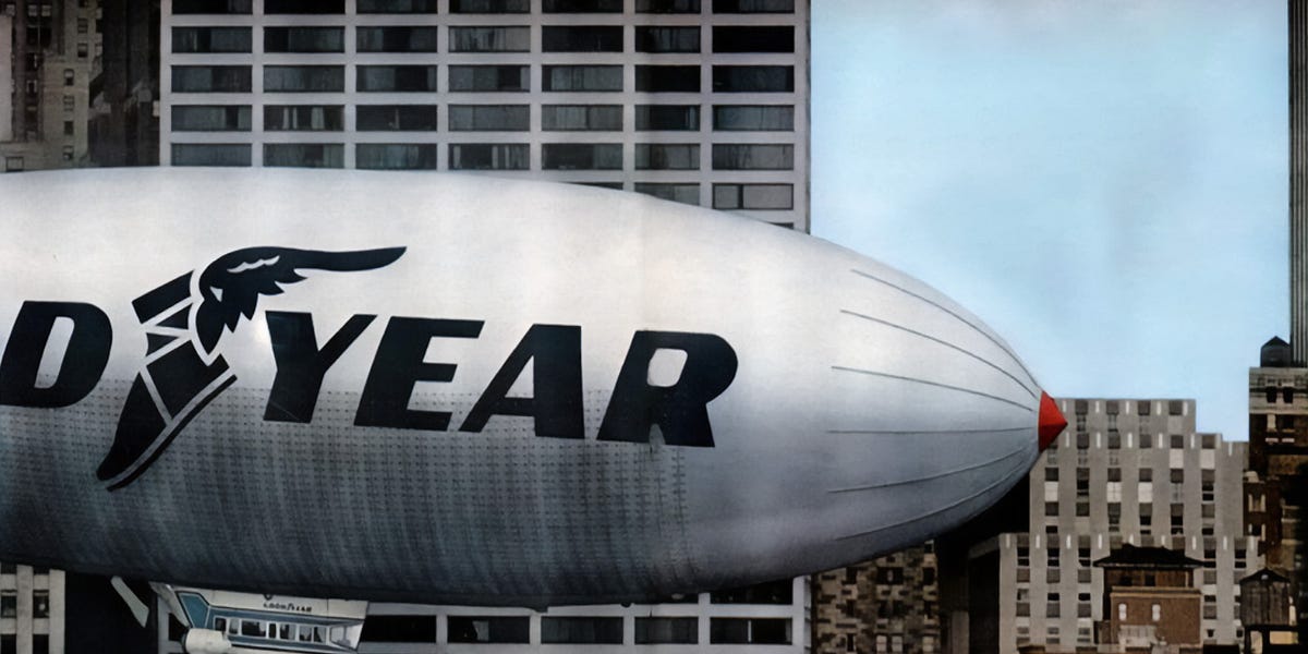 A History of the Goodyear Blimp - The Retroist