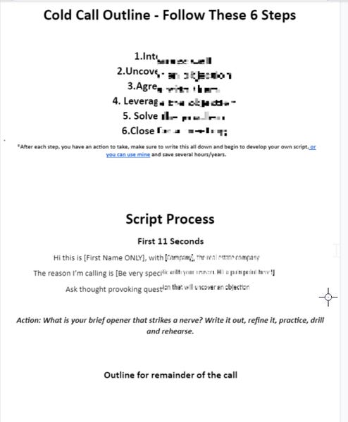 Cold Call Script Template | How To Reduce Cold Call Reluctance