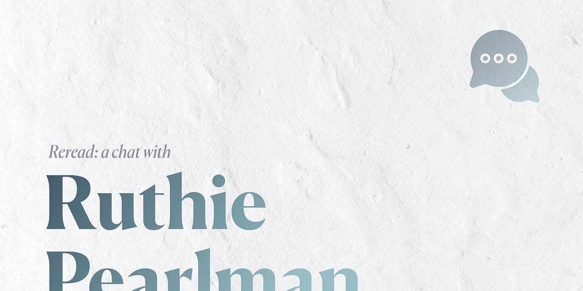 Rerun with Ruthie Pearlman: Yael Reed, audience, and the hamster wheel ...