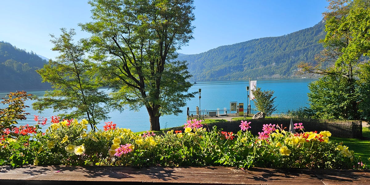 A haven of rest and relaxation on Lake Wolfgangsee, Austria
