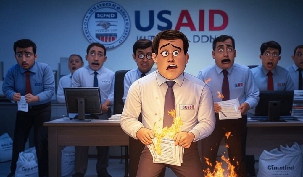 “Shred First, Burn Second”: USAID Official Order To Staff