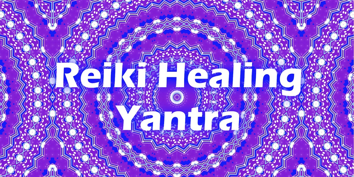 Free Reiki Healing Yantra - Elevation - by Stephanie B.