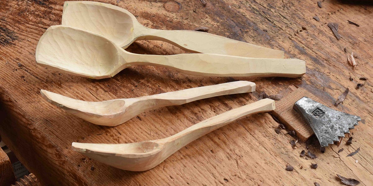 A return to spoon-carving - by Peter Follansbee