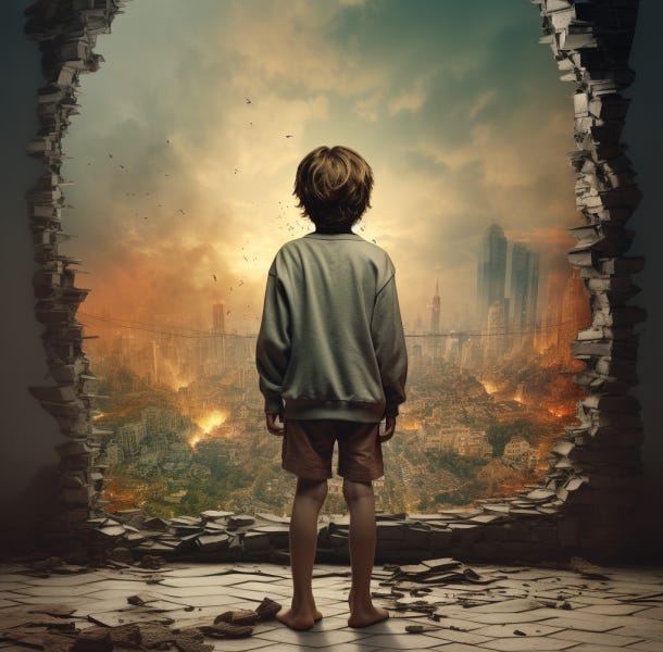 Becoming Like A Child Again - by Scott Britton