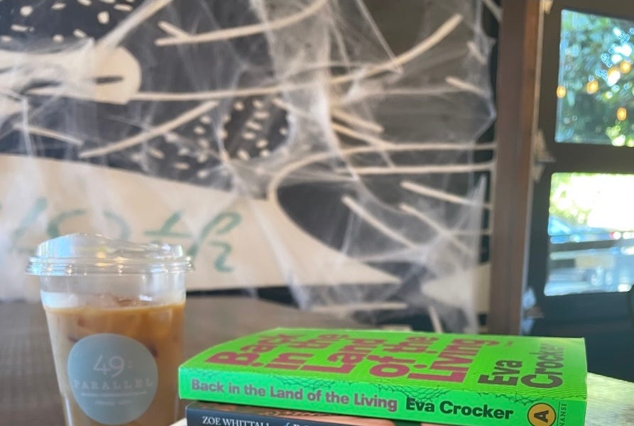 Five books for the week - by Carly-Ann Rigby