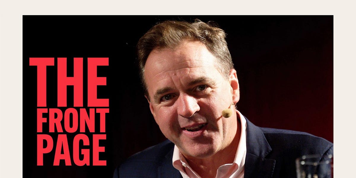 Niall Ferguson Joins The Free Press. Plus...