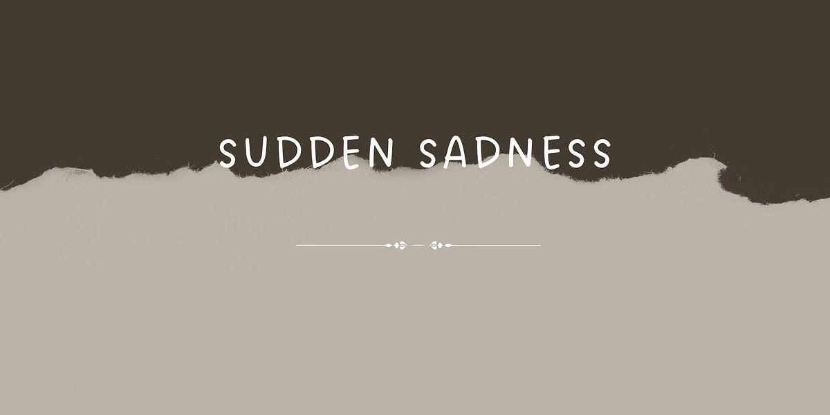 Sudden sadness - by Mies - Momentous Moments