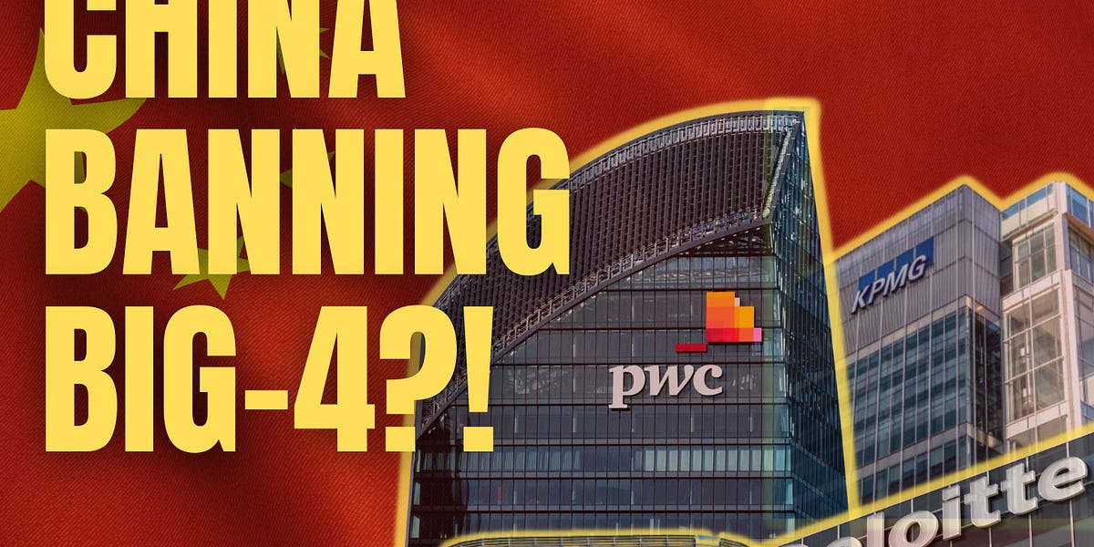 🤨 No More Big Four in China? - by Garima Upadhyay - ReadOn